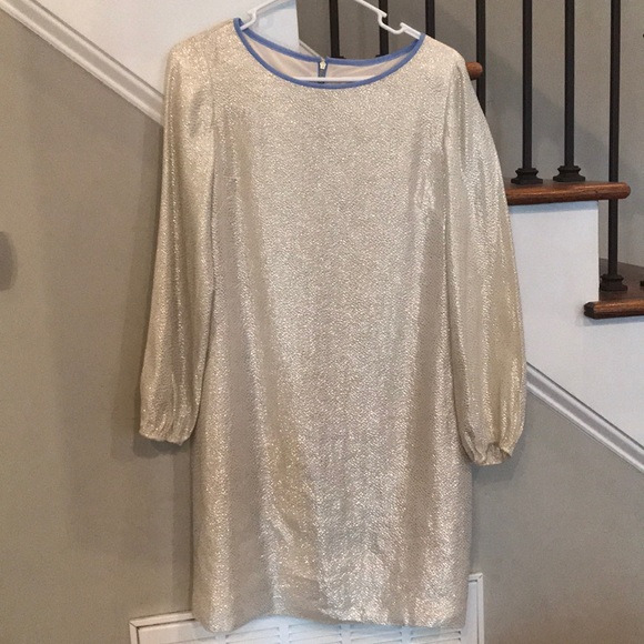 Sail to Sable | Dresses | Sail To Sable Metallic Shift Dress | Poshmark